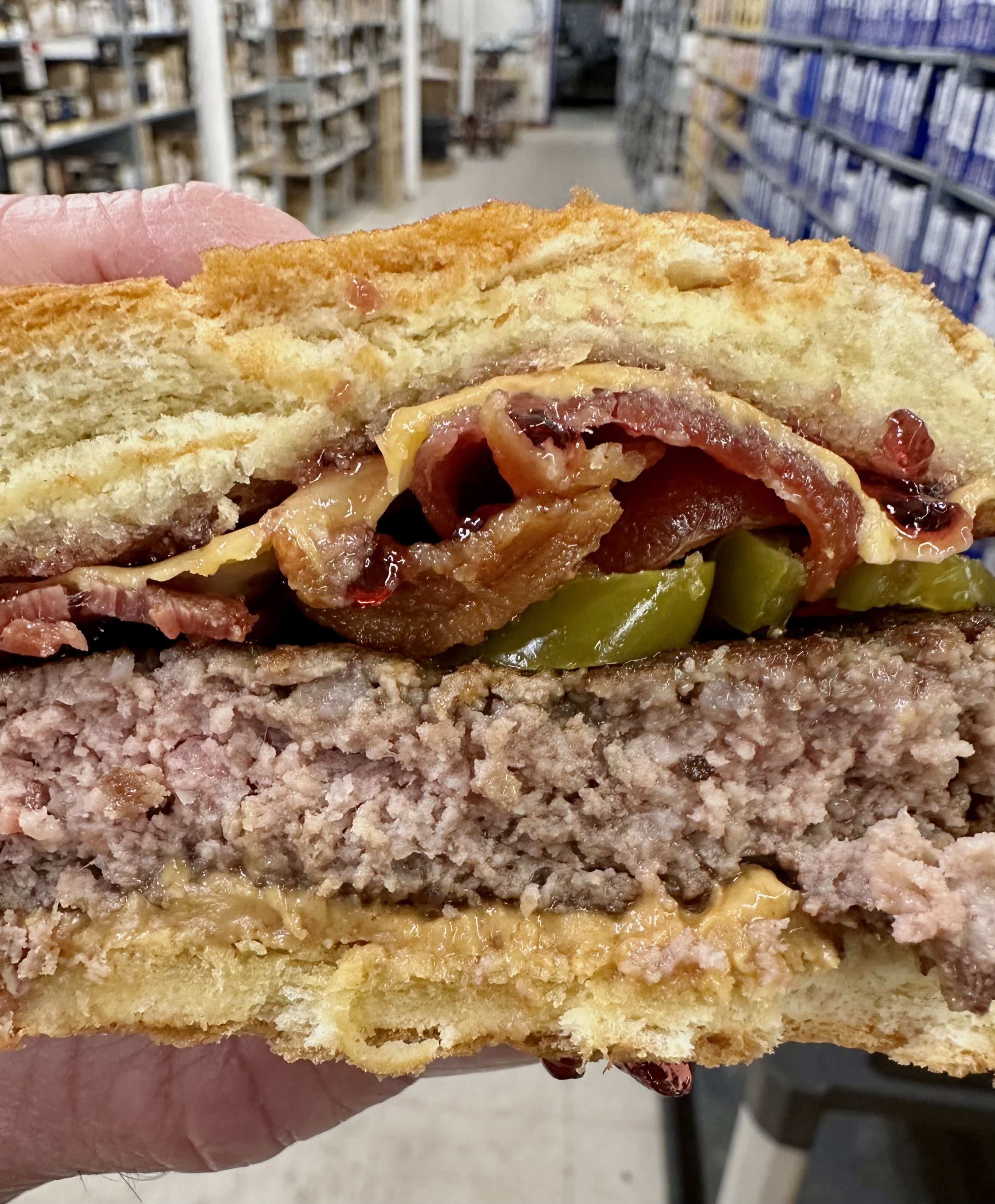 PB and J Burger – Big Surf Daddy's Pix, Tix, and Licks